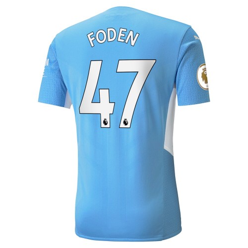 Manchester City Phil Foden 47 Thuisshirt 2021/2022