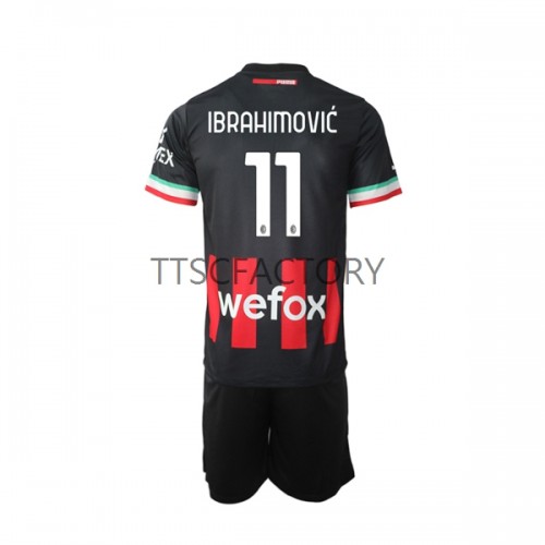 AC Milan Zlatan Ibrahimovic 11 Kind Thuistenue 2022/2023